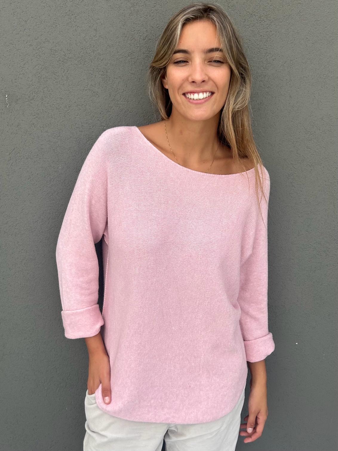 Sweater Nice Rosa - Victoria M. Ortiz